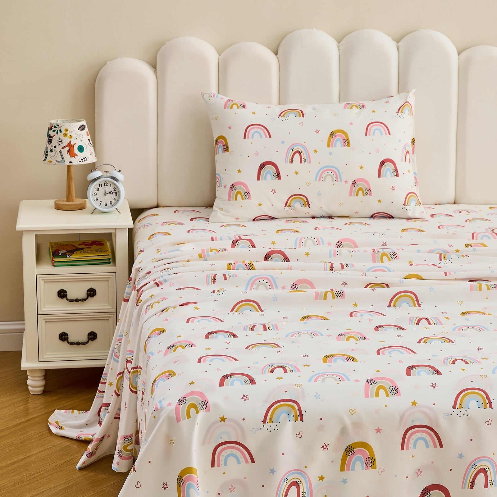 Gogreen 3PC Twin Sheet Set Deep Pocket Fit 14", Breathable Microfiber ...