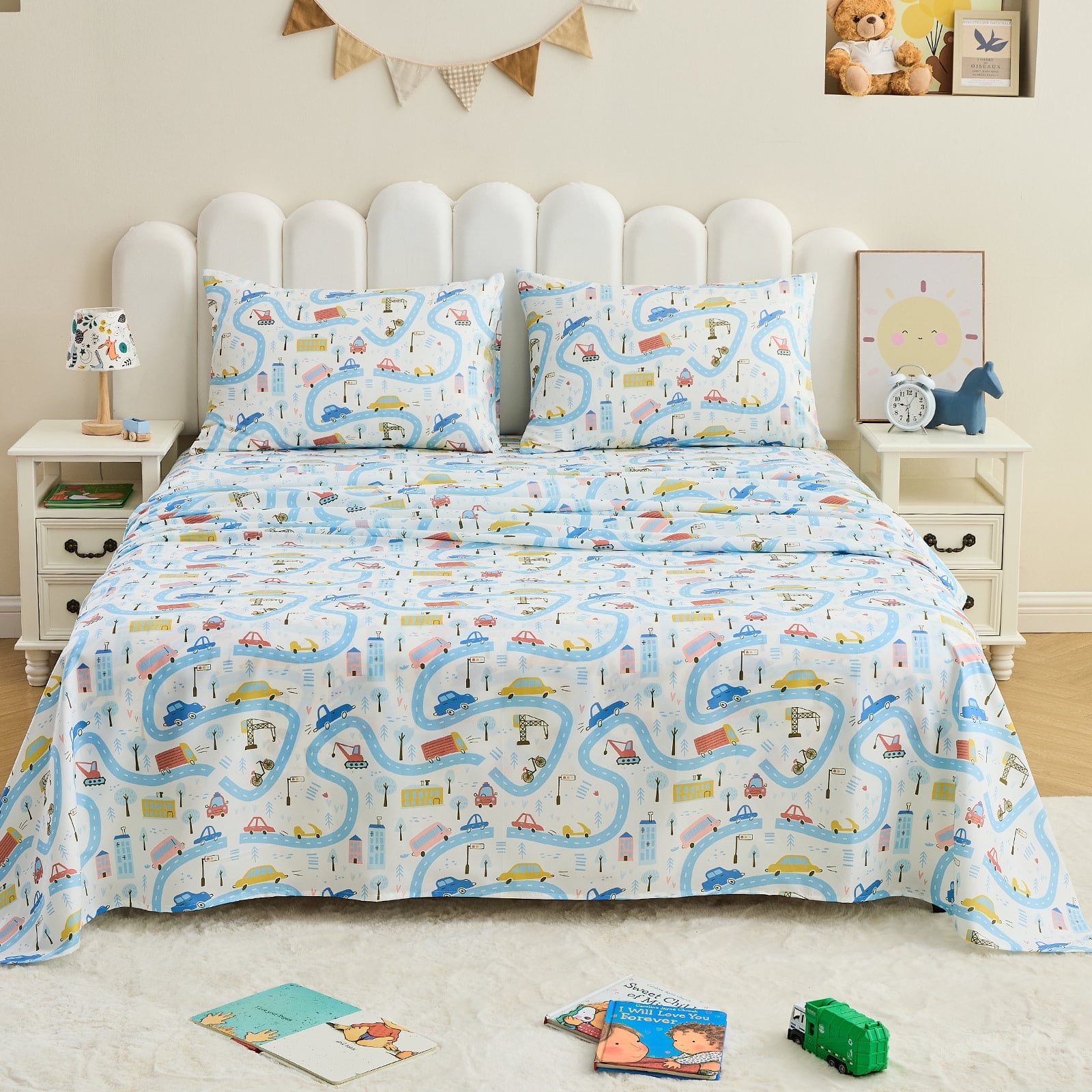 Gogreen 4PC Full Sheet Set Deep Pocket Fit 14", Breathable Microfiber ...