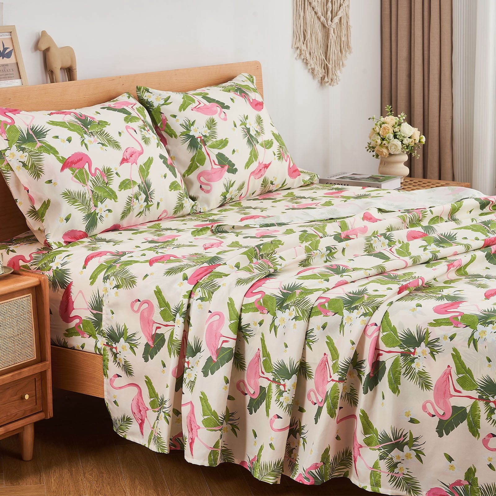 Gogreen 4PC Twin XL Sheet Set Deep Pocket Fit 16", Breathable ...