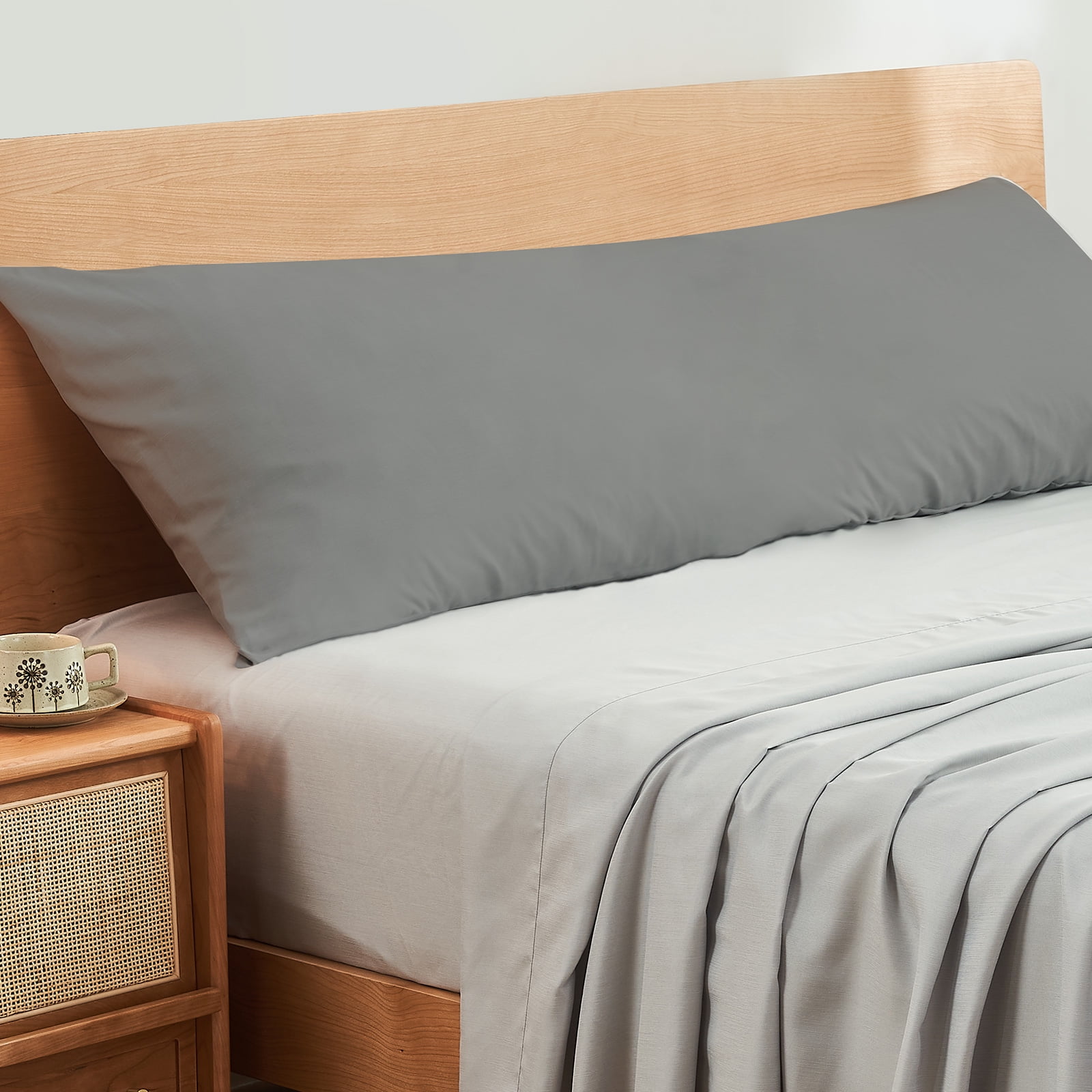 Gogreen Bamboo Rayon Waterproof Body Pillow Case Cover with Zipper ...