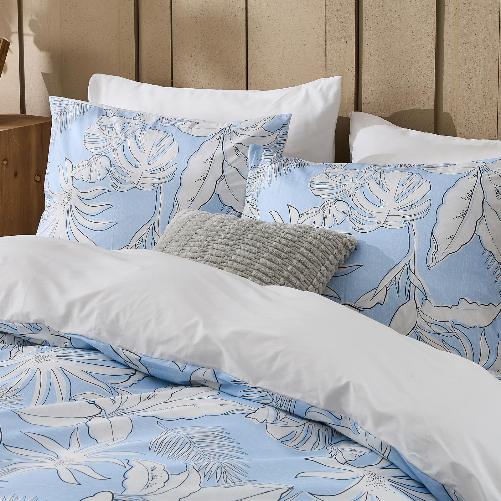 Gogreen 100% Cotton 3 Pieces Luxury Queen Duvet Cover Floral, Soft ...