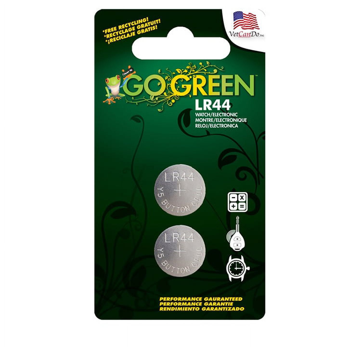 Gogreen Power LR44 LR44 Button Battery for Electronics & Watches ...