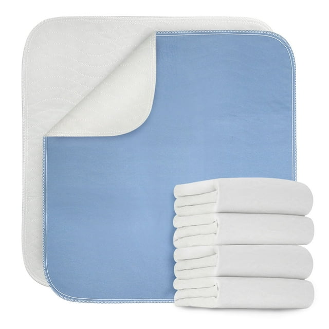 Gogreen Waterproof Reusable Underpads, 4-Layer Heavy Absorbency ...