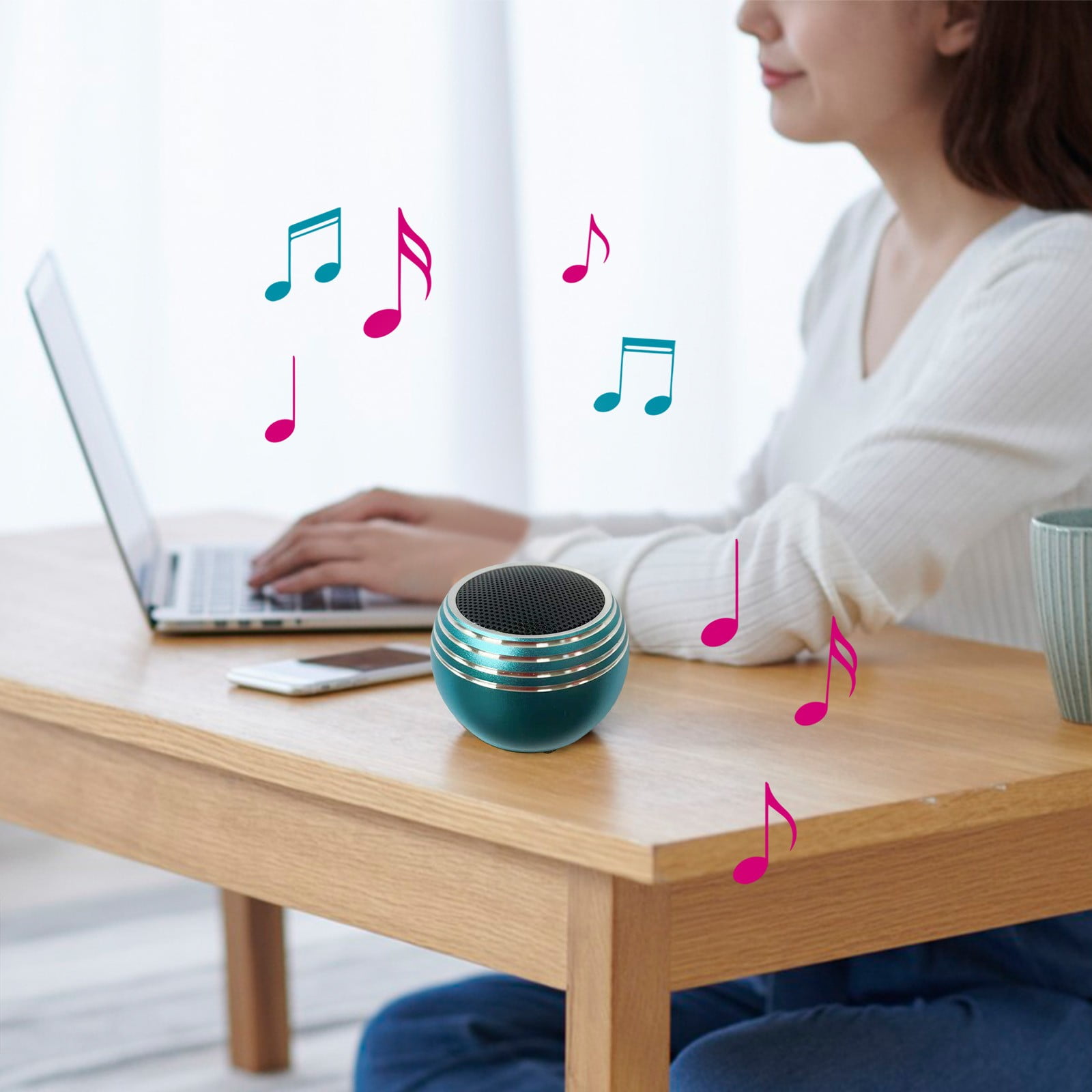 Gogusuu Bluetooth Audio, M9 Border Mini Bluetooth Small Speaker Paired