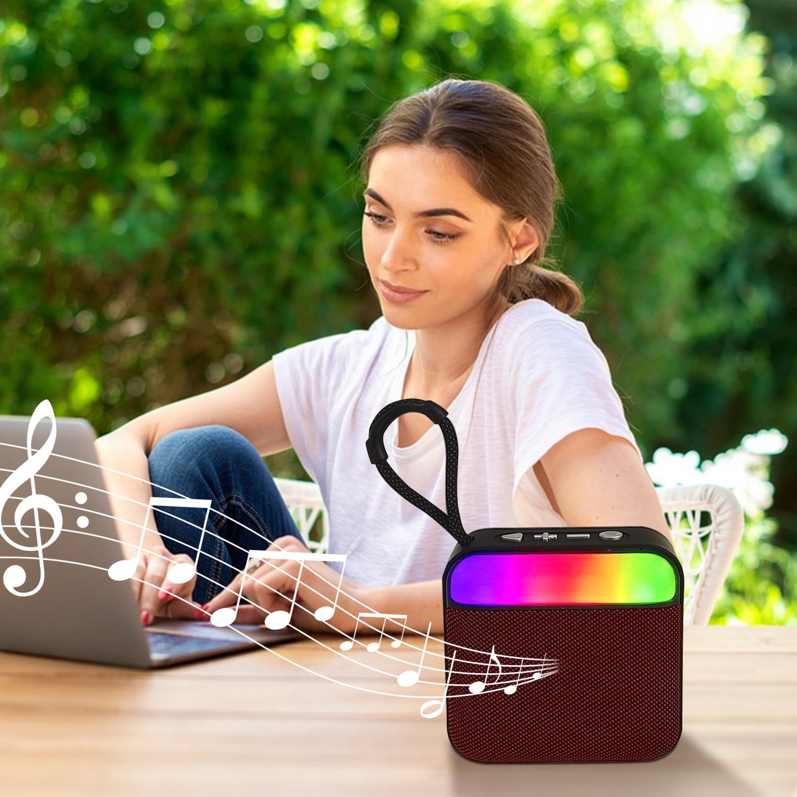 Gogusuu Bluetooth Audio, Outdoor Cycling Wireless Bluetooth Speaker