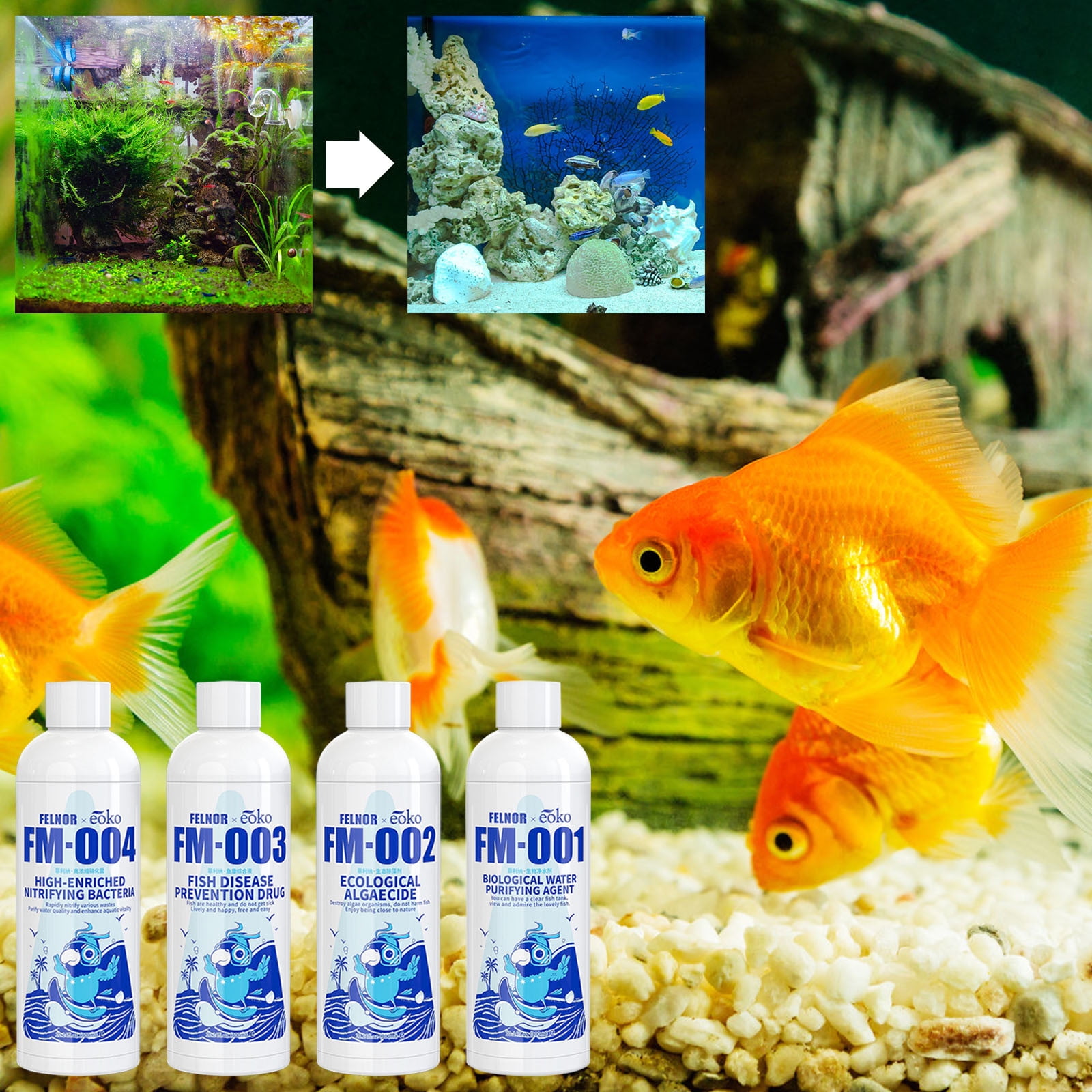 Gogusuu Clearance Biological Water Purifying Powder 300ml Natural Water ...