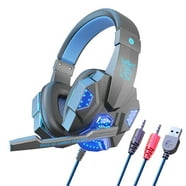 RUNMUS K2 Gaming Headset with 7.1 Surround Sound Stereo, Noise ...
