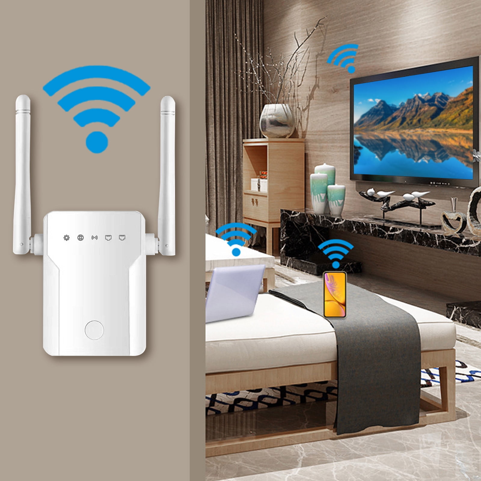 Gogusuu Wifi Router，Routers for Wireless Internet， 300M Double Network ...