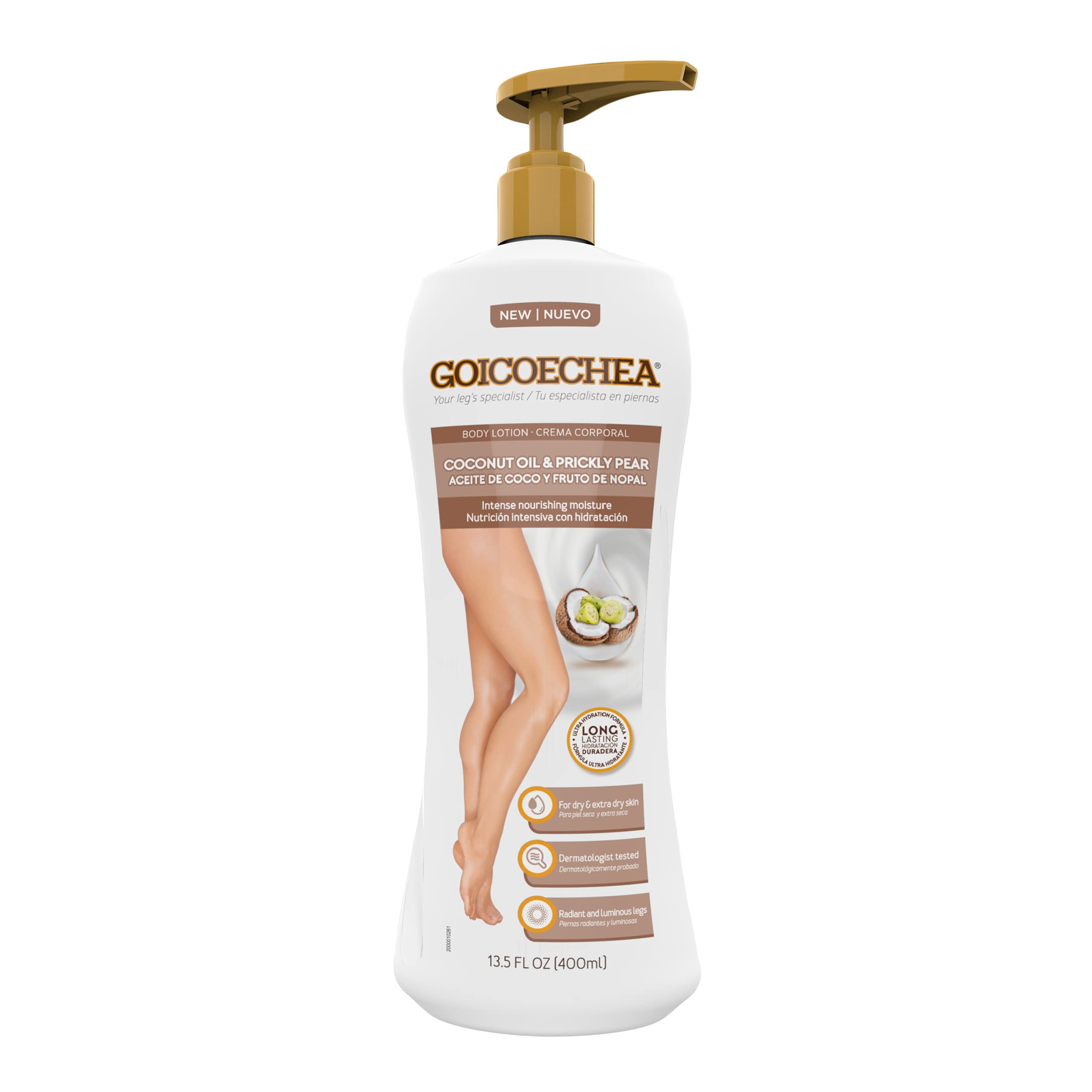Goicoechea Intense Nourishment Body Lotion with Coconut Oil & Prickly ...
