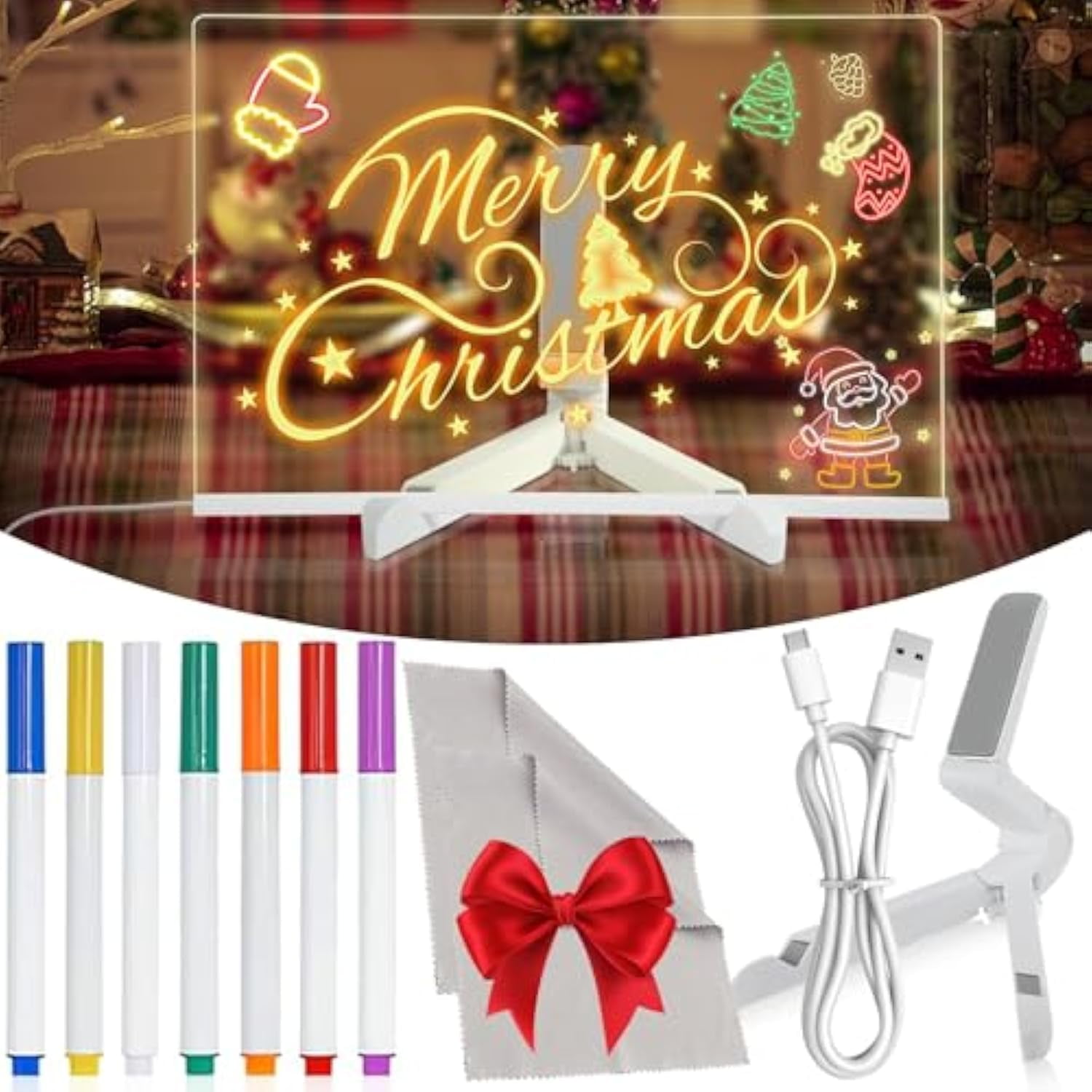 Goiliezon Drawing Board, Glowboard - LED Light-Up Writing & Drawing ...
