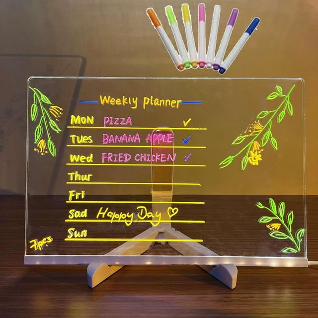 Goiliezon Drawing Board, Goiliezon Glowboard - LED Light-Up Writing ...