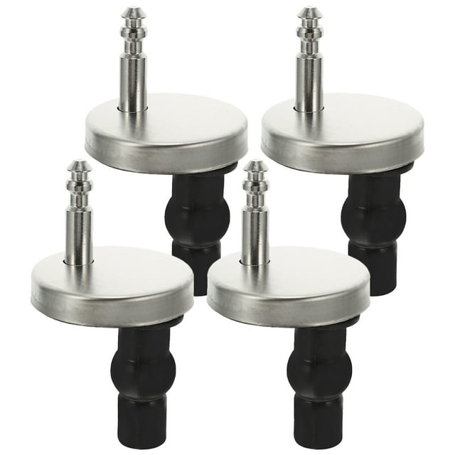 Goilinor 2 Sets Toilet Seat Hinge Toilet Seat Screw Hinges Bolt Quick ...