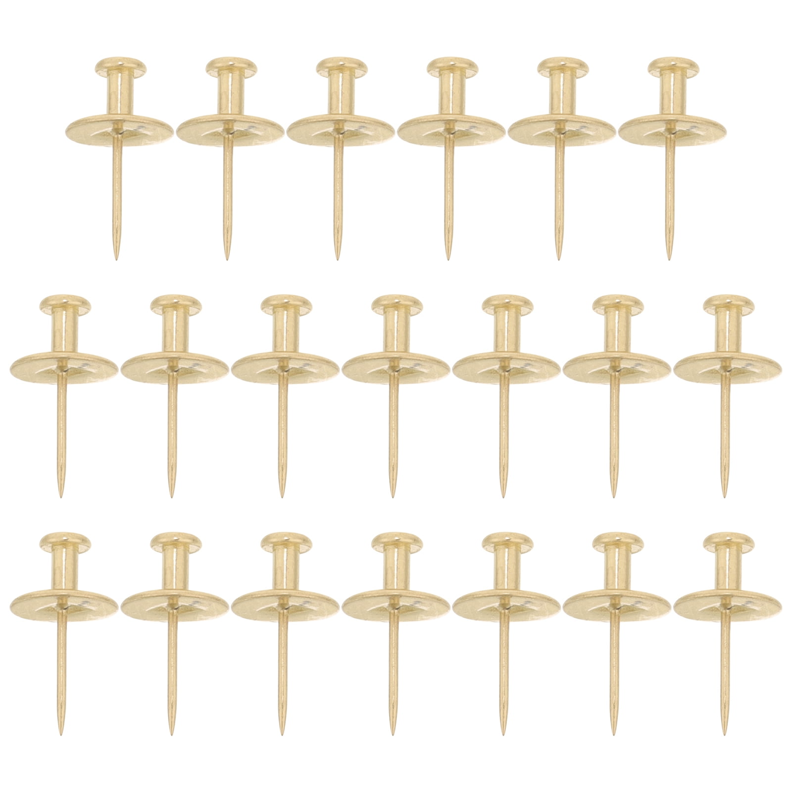 Goilinor 20pcs Picture Metal Push Pins Wall Picture Hanging Pin Oil ...