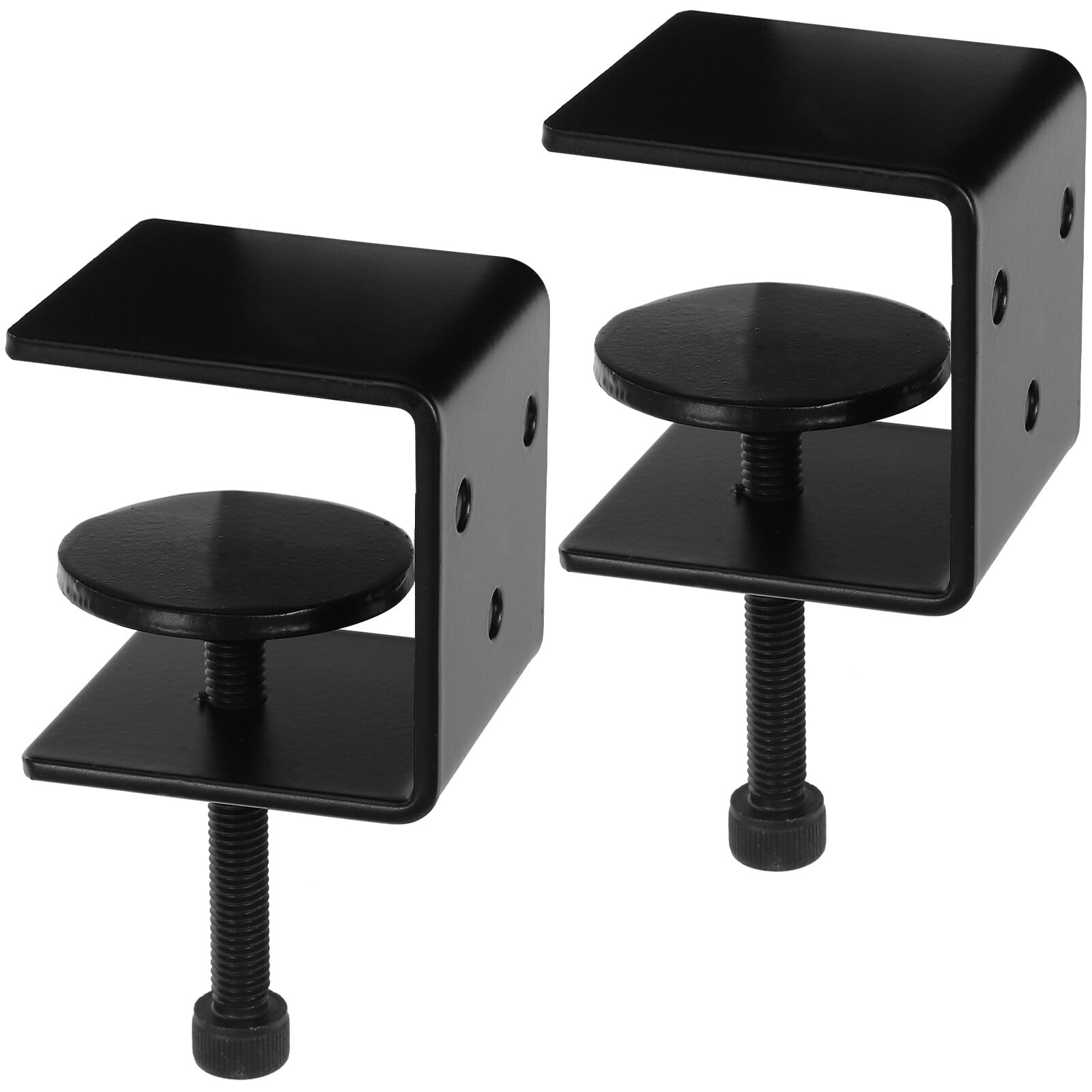 WINOMO Shelf Bracket Floating Shelf Support Holders Black 2Pcs 4.3X2 ...