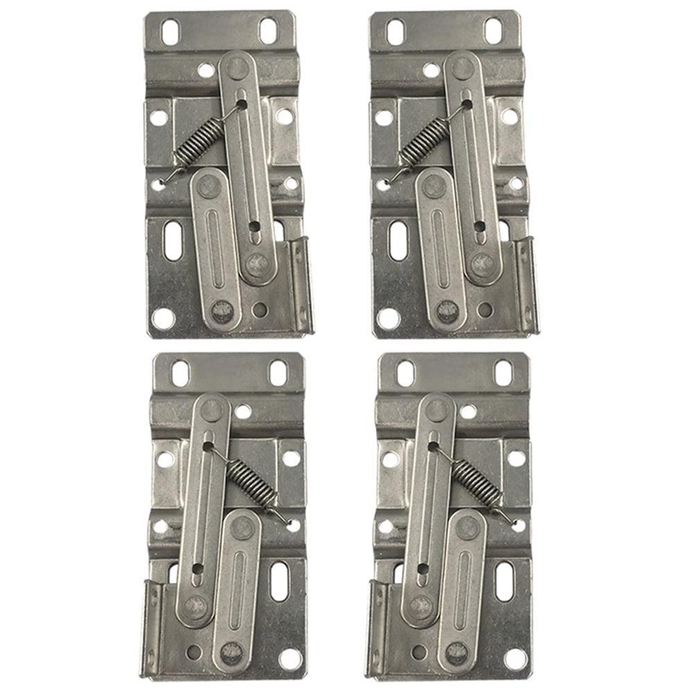 Goilinor 4pcs Lift And Up Hinge Cabinet Hinge Drop Leaf Support 45 ...