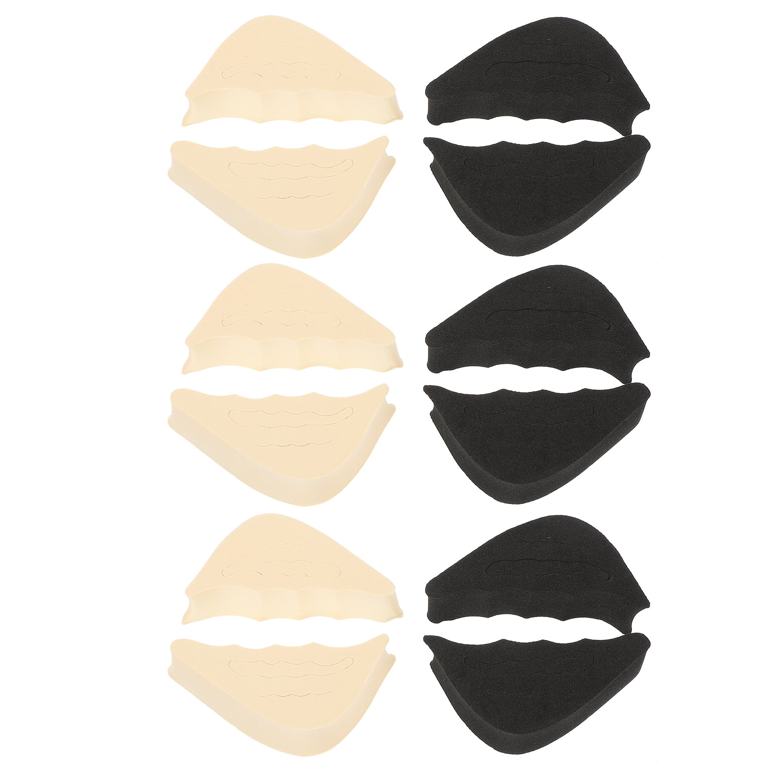 Goilinor 6 Pairs Adjustable Shoe Toe Inserts Shoe Toe Filler Inserts ...