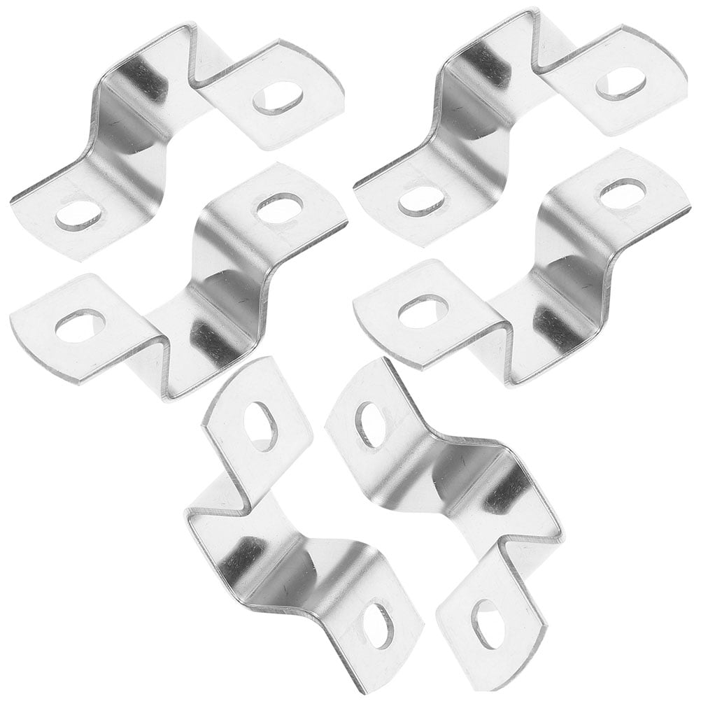 Goilinor 6pcs Strap Clips U-tube Strap Clamps Heavy Duty Tube Tension ...