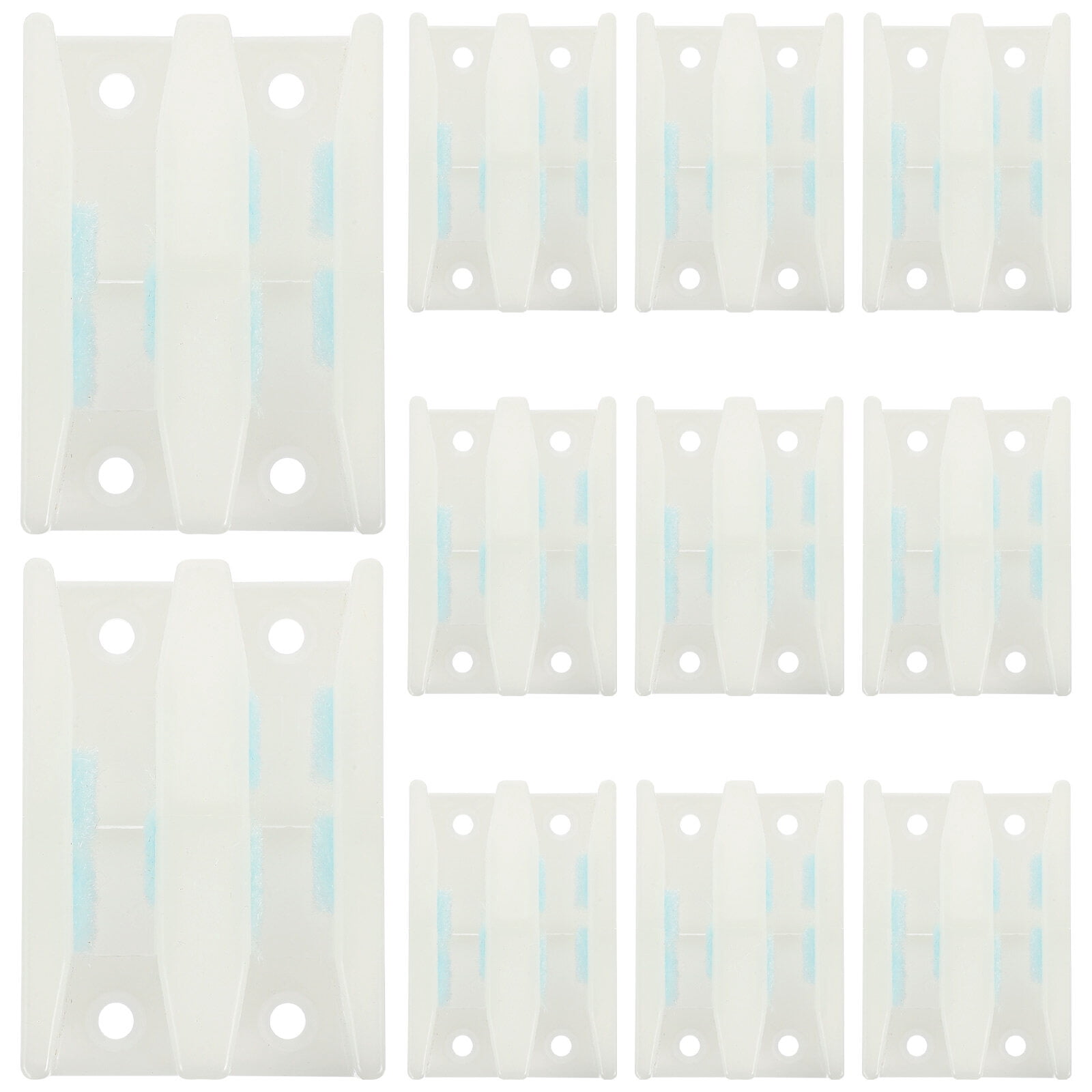 Goilinor 8pcs Sliding Door Bottom Floor Guide Plastic Glass Shower Door ...
