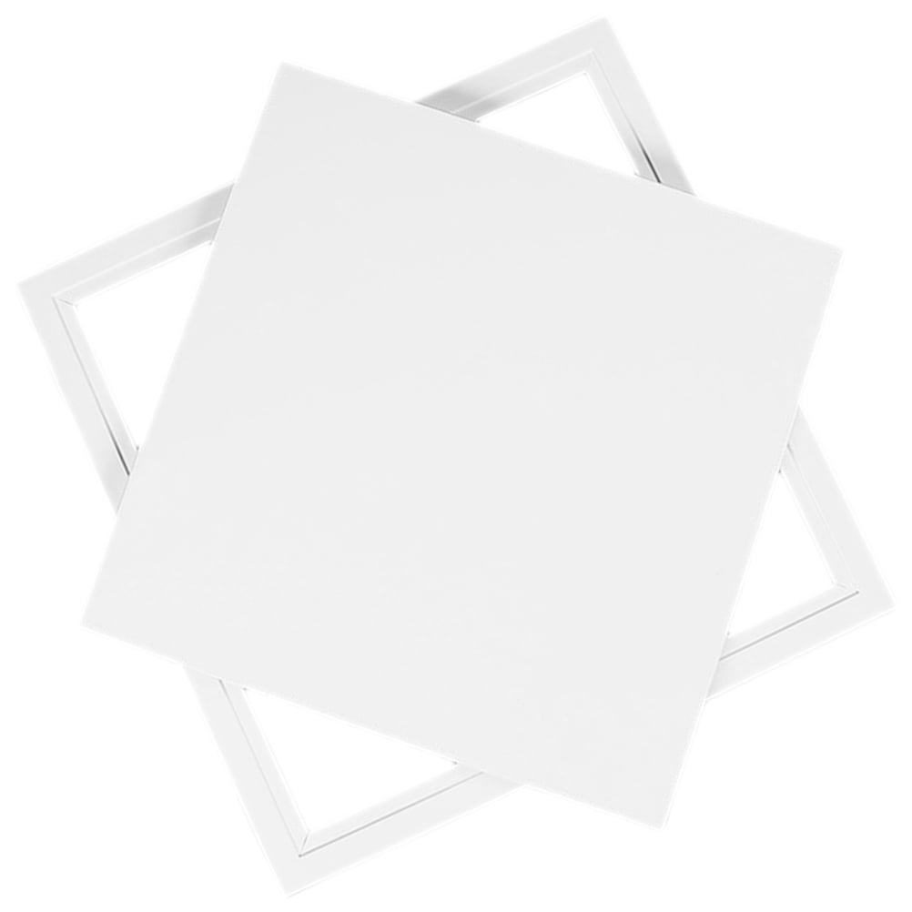 WINOMO Ceiling Access Panel White Aluminum Alloy 1Pcs 9.1x9.1x0.8in ...