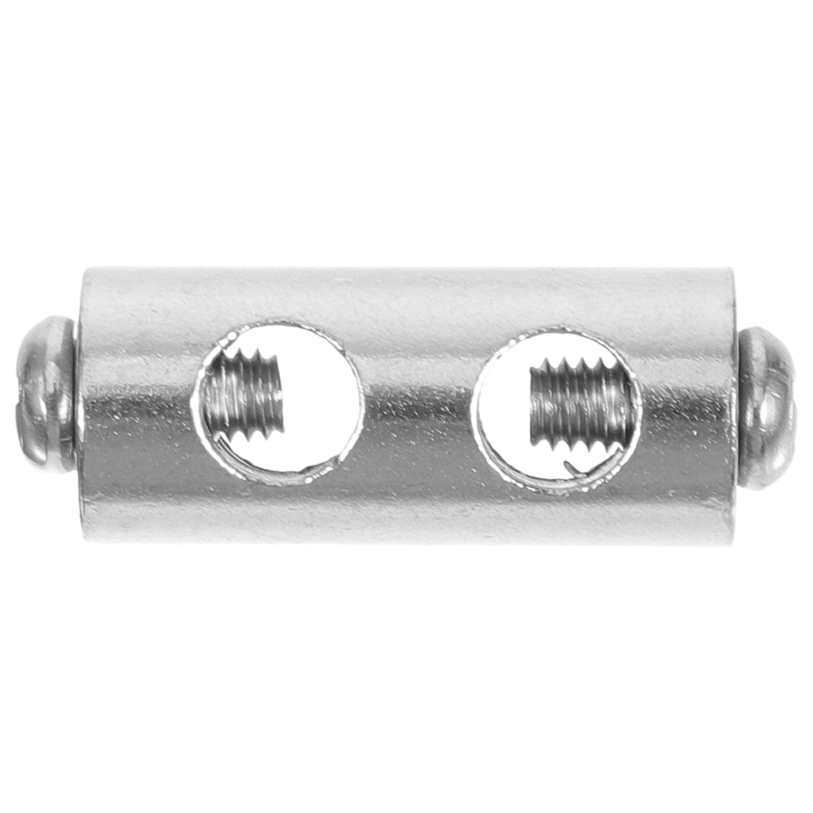 Goilinor Cable Clamp Cable Fastener Dual Holes Rope Fastener Stainless ...