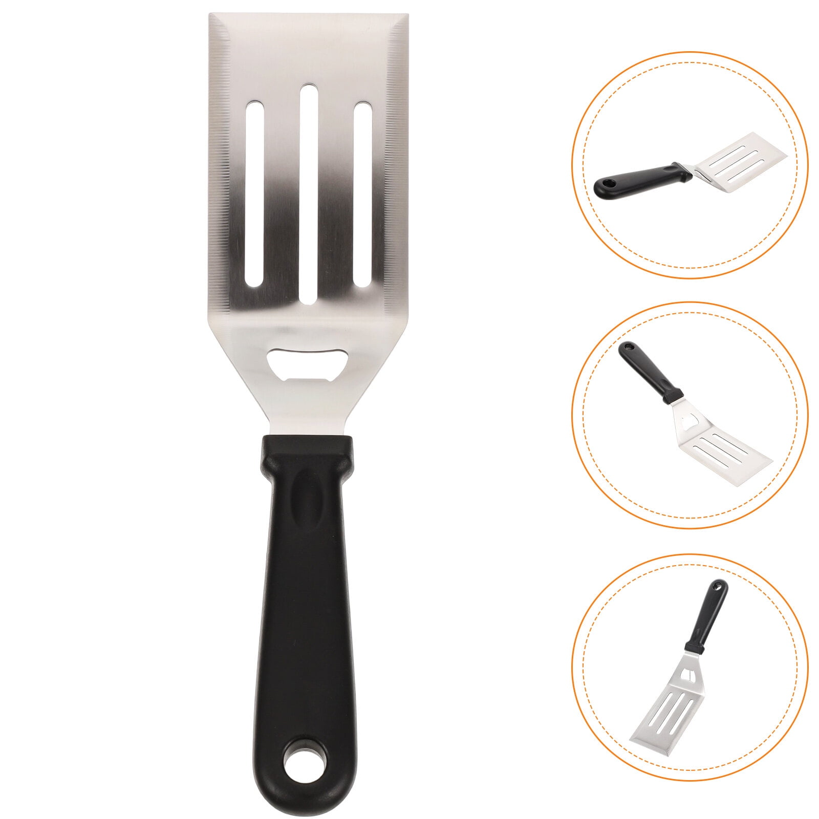 Goilinor Metal Spatula for Cast Iron Skillet - Metal Spatula for ...