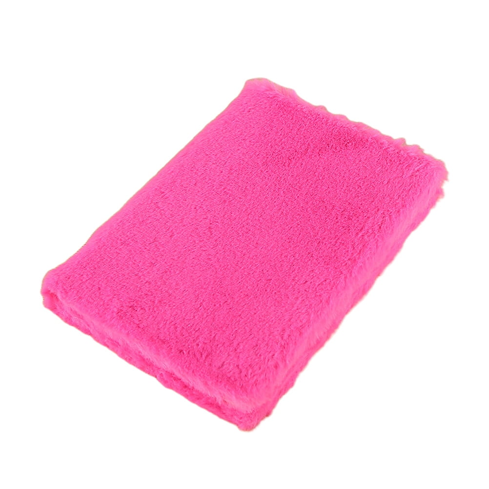 WINOMO Furry Notebook Rosy Plush 1Pack A5 8.3x5.5x0.8in - Walmart.com