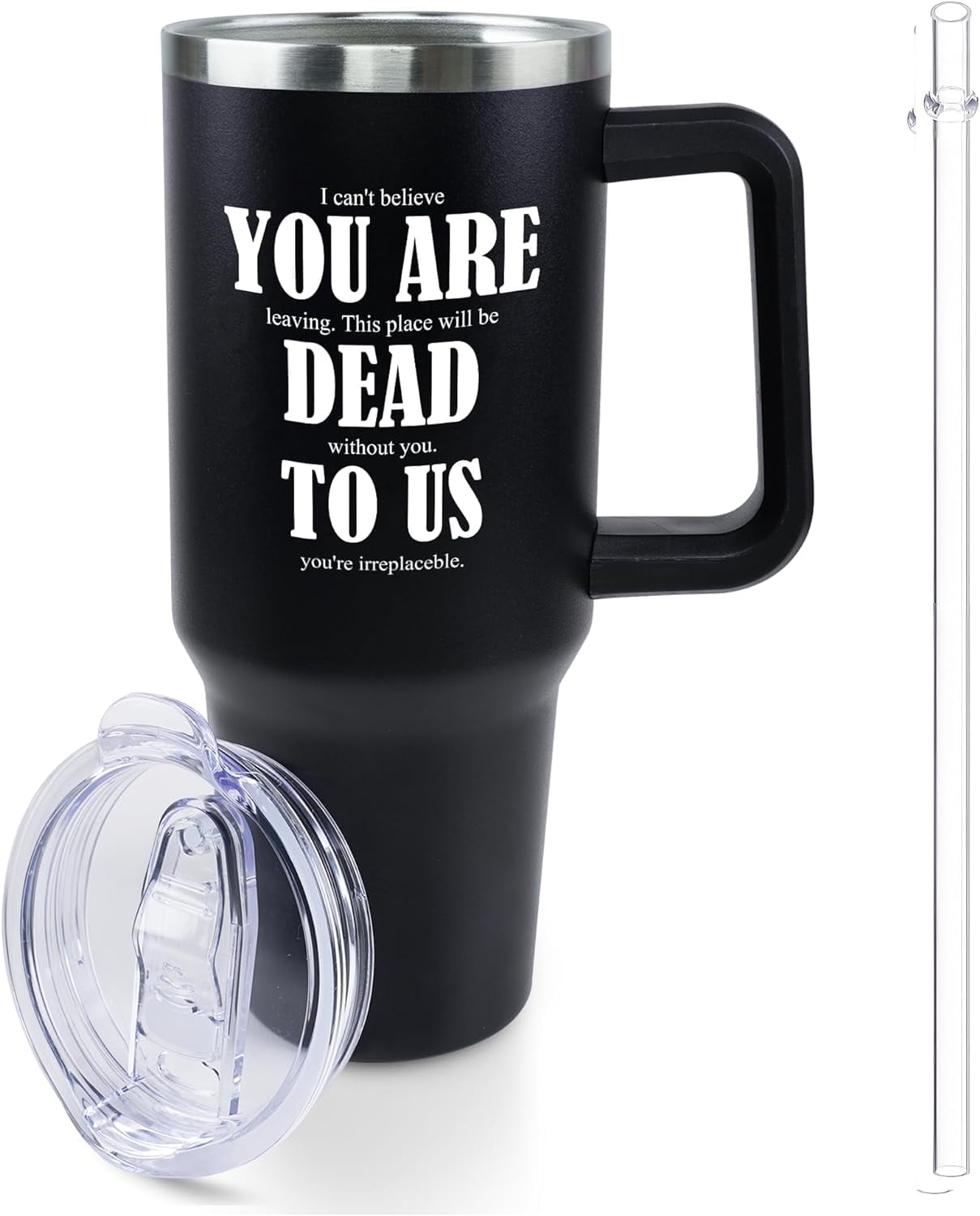 Going Away Gifts for Coworkers Women Men, You Are Dead To Us 40oz ...