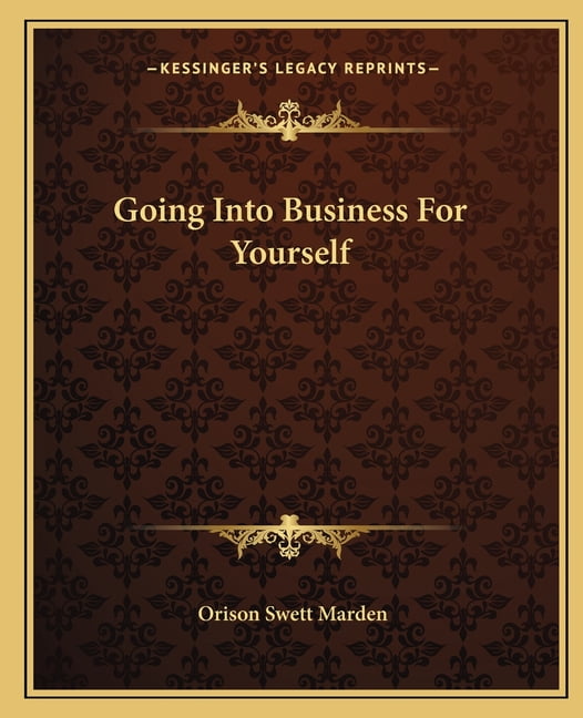 Going Into Business For Yourself (Paperback) - Walmart.com