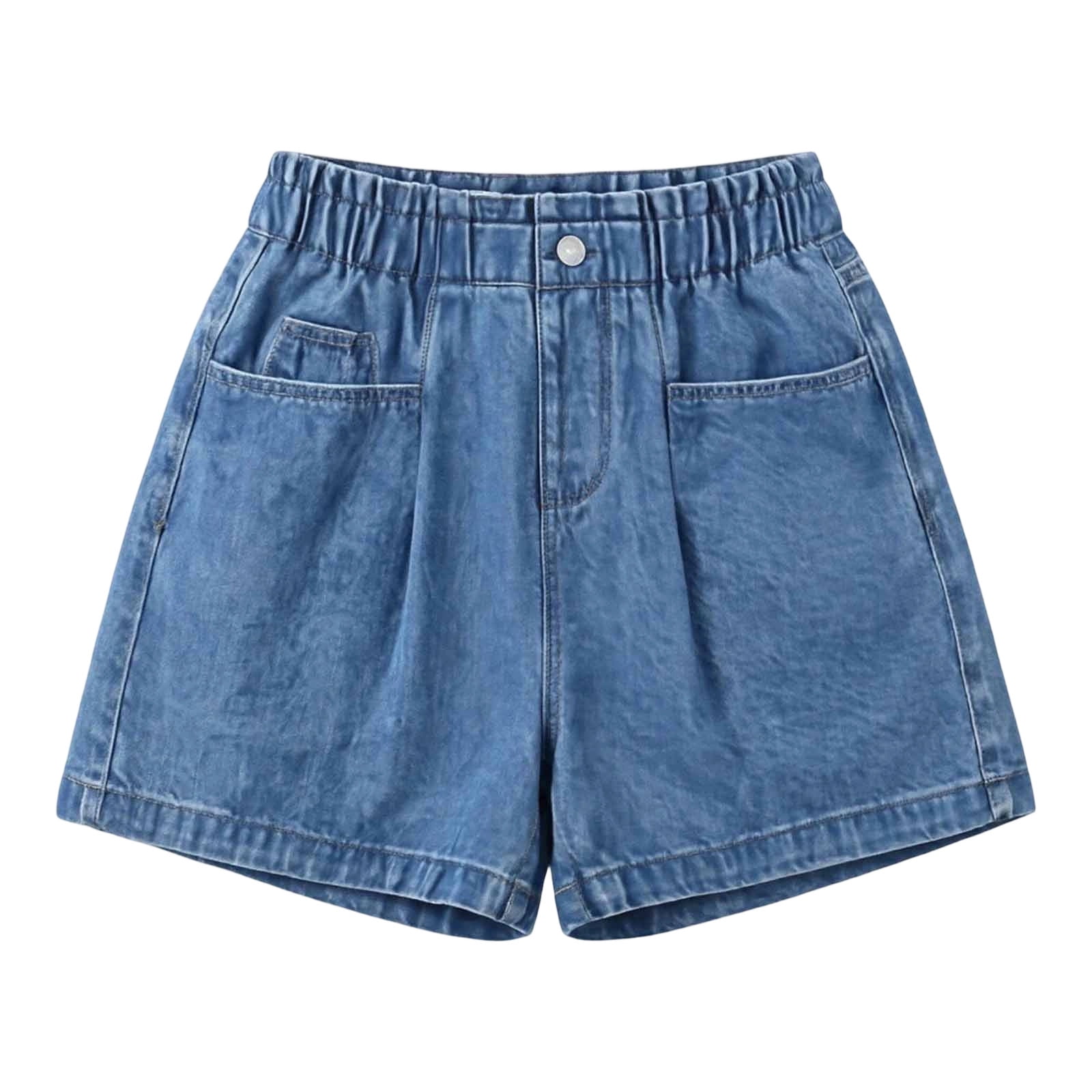 Going Out Shorts for Little Girl Classic Cut Short Stretch Hardware ...