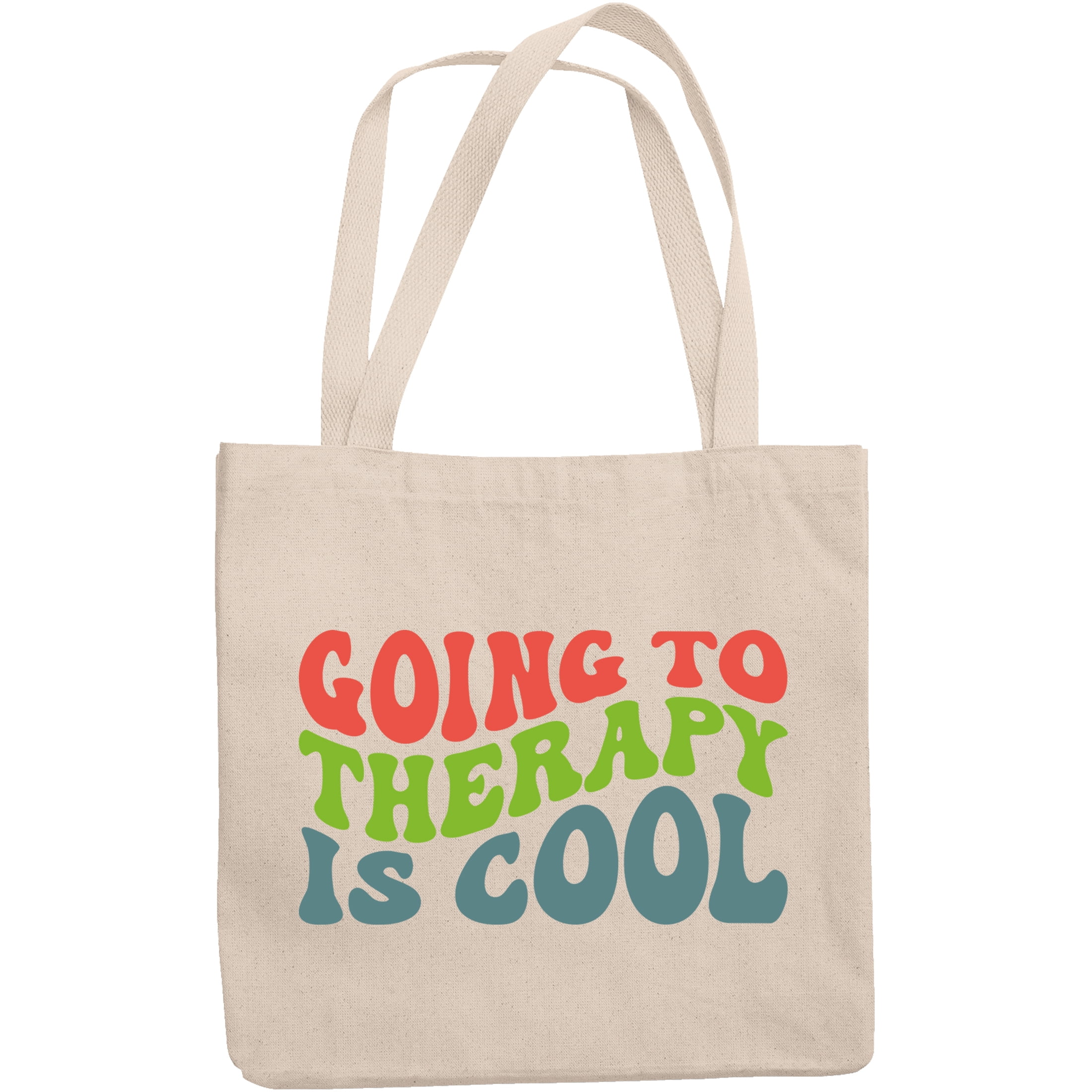 Going to Therapy Is Cool, Groovy Retro Wavy Text Merch Gift, 12oz ...