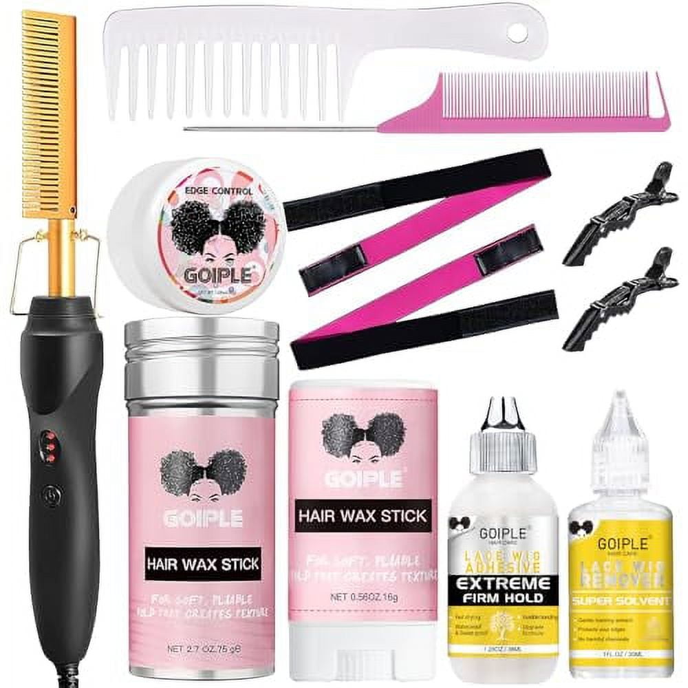 Goiple Electric Hot Comb Hair Straightener, Deluxe Electrical ...