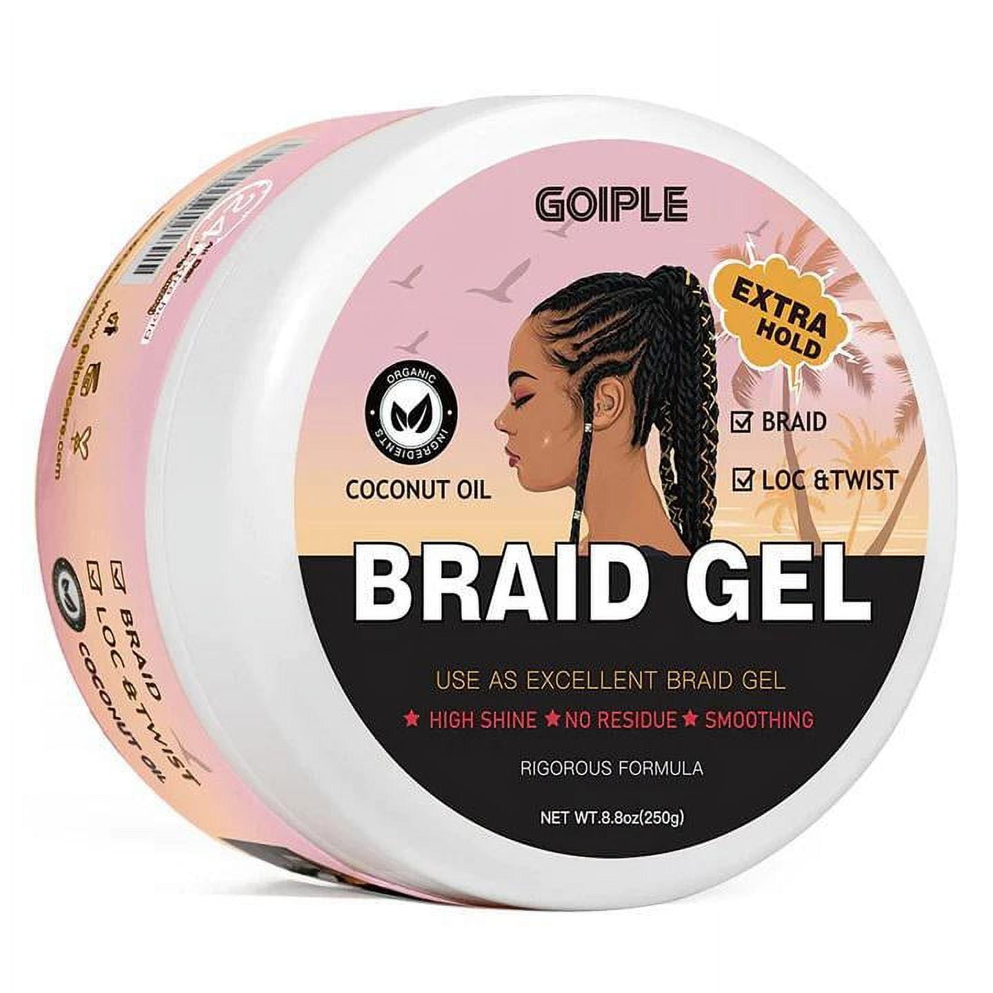 Goiple Extra Hold High Shine Braid Gel for Twist 8.8oz - Walmart.com