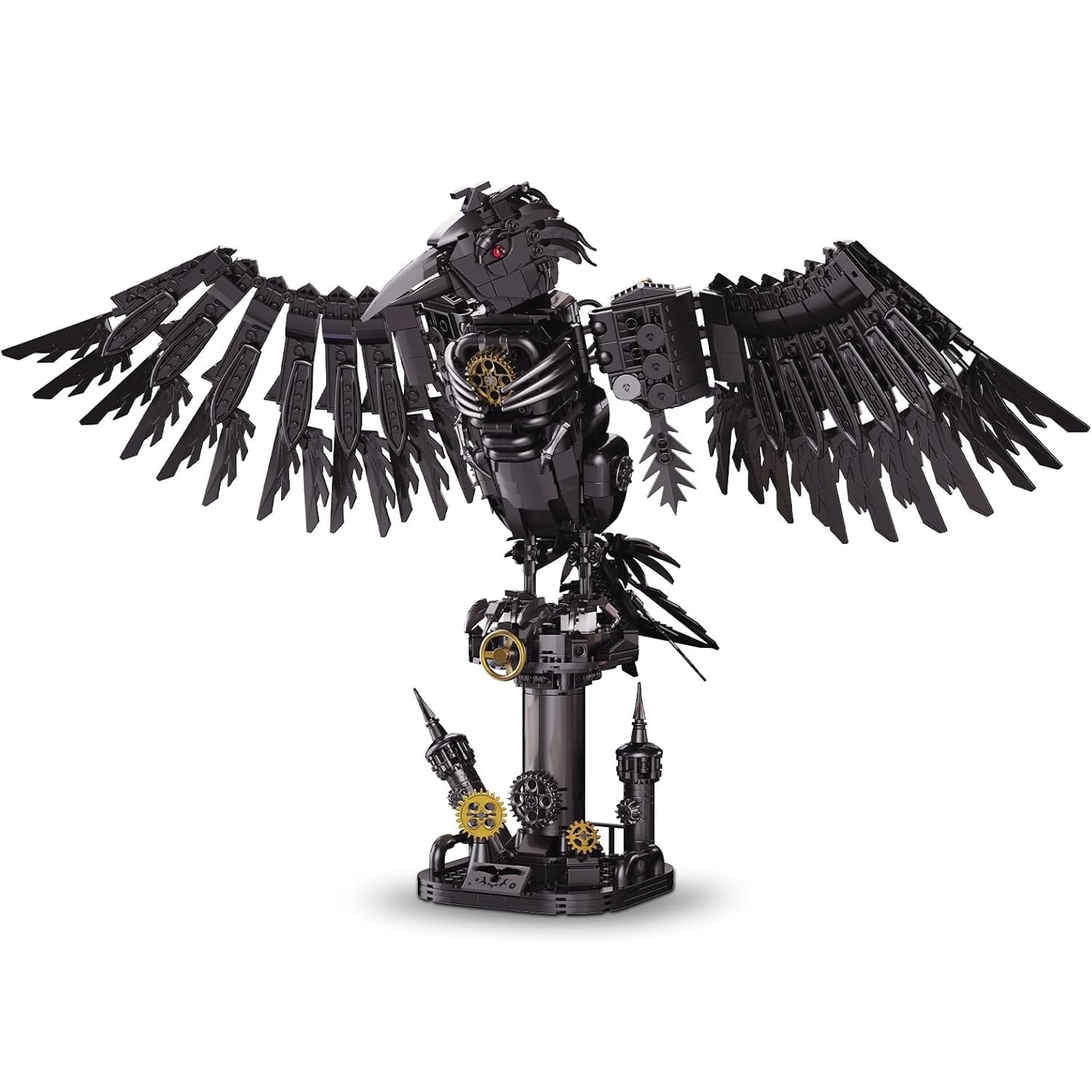 Goirzi 1018Pcs Mechanical Crow Building Blocks Set - Animals Building ...