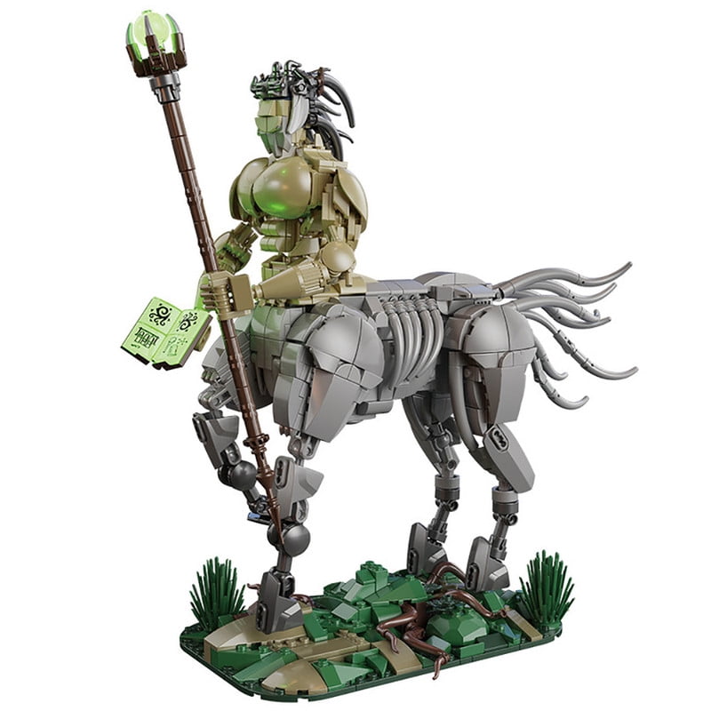 Goirzi 1268Pcs 2-in-1 Centaur Building Blocks Set - Magic World ...