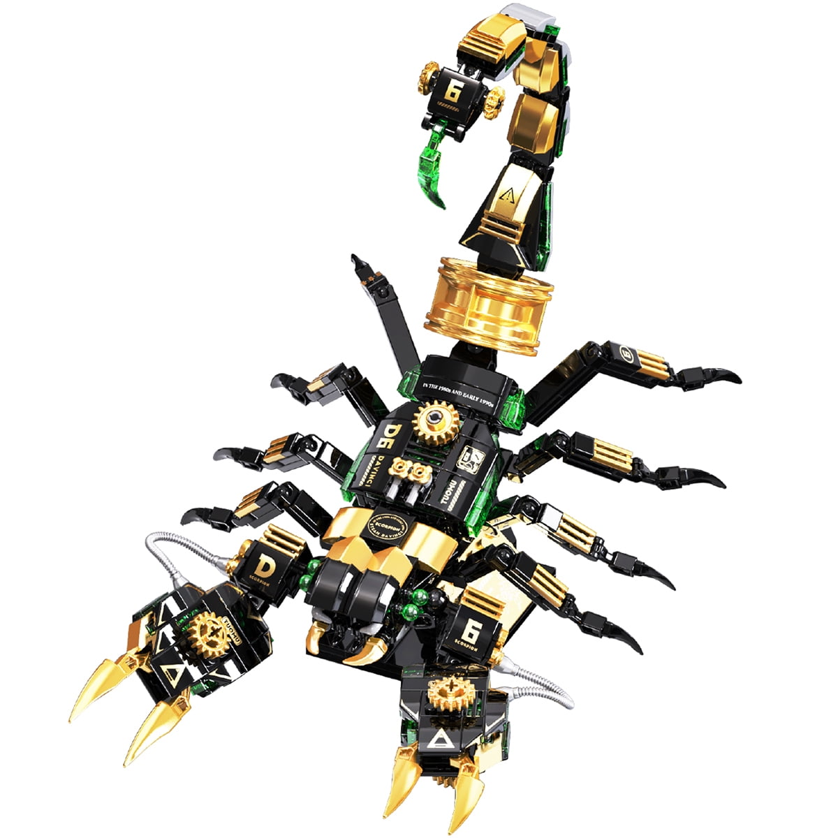 Goirzi 502Pcs Mechanical Scorpion Building Blocks Set - Animals ...
