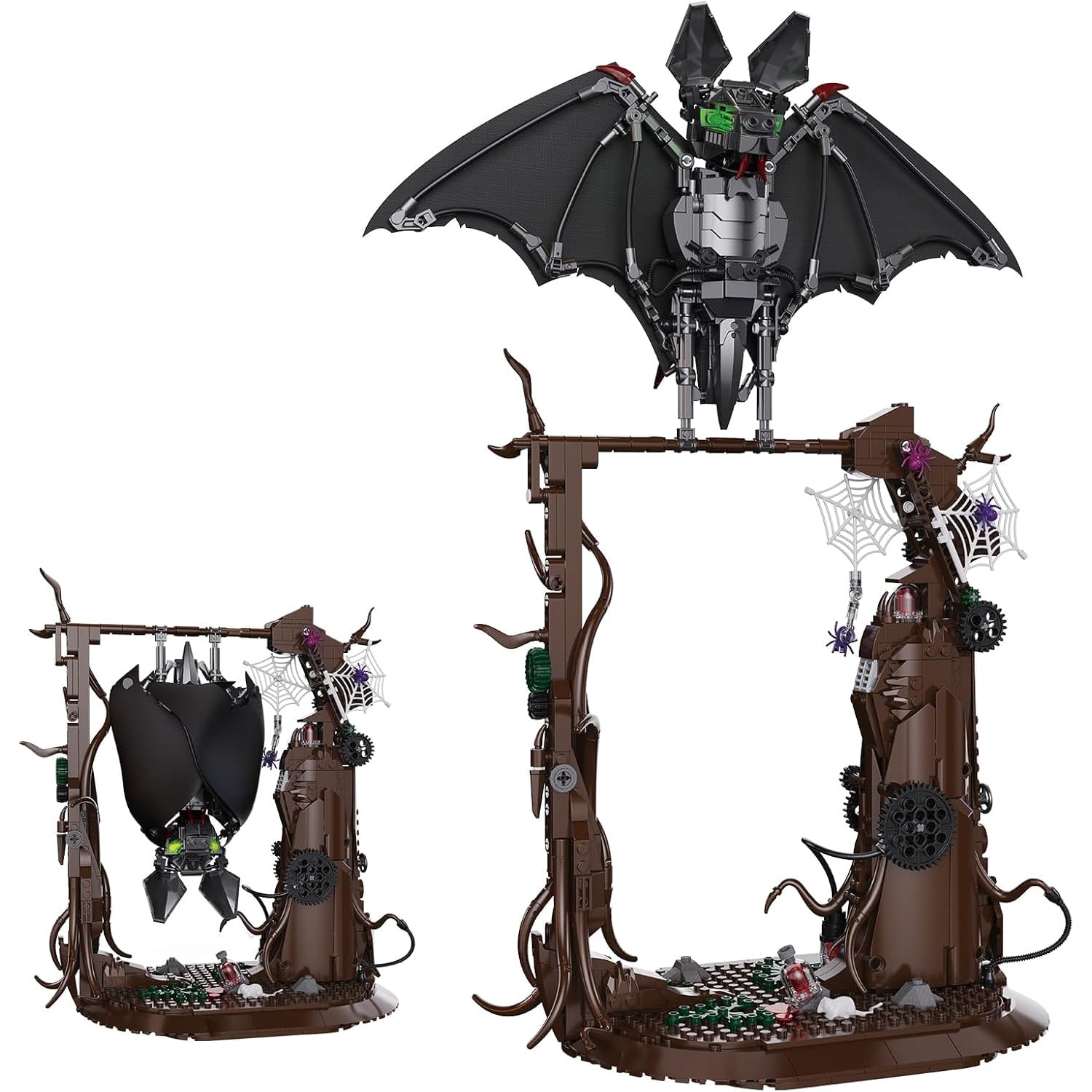 Goirzi 839Pcs Mechanical Bat Building Blocks Set - Animals Building ...