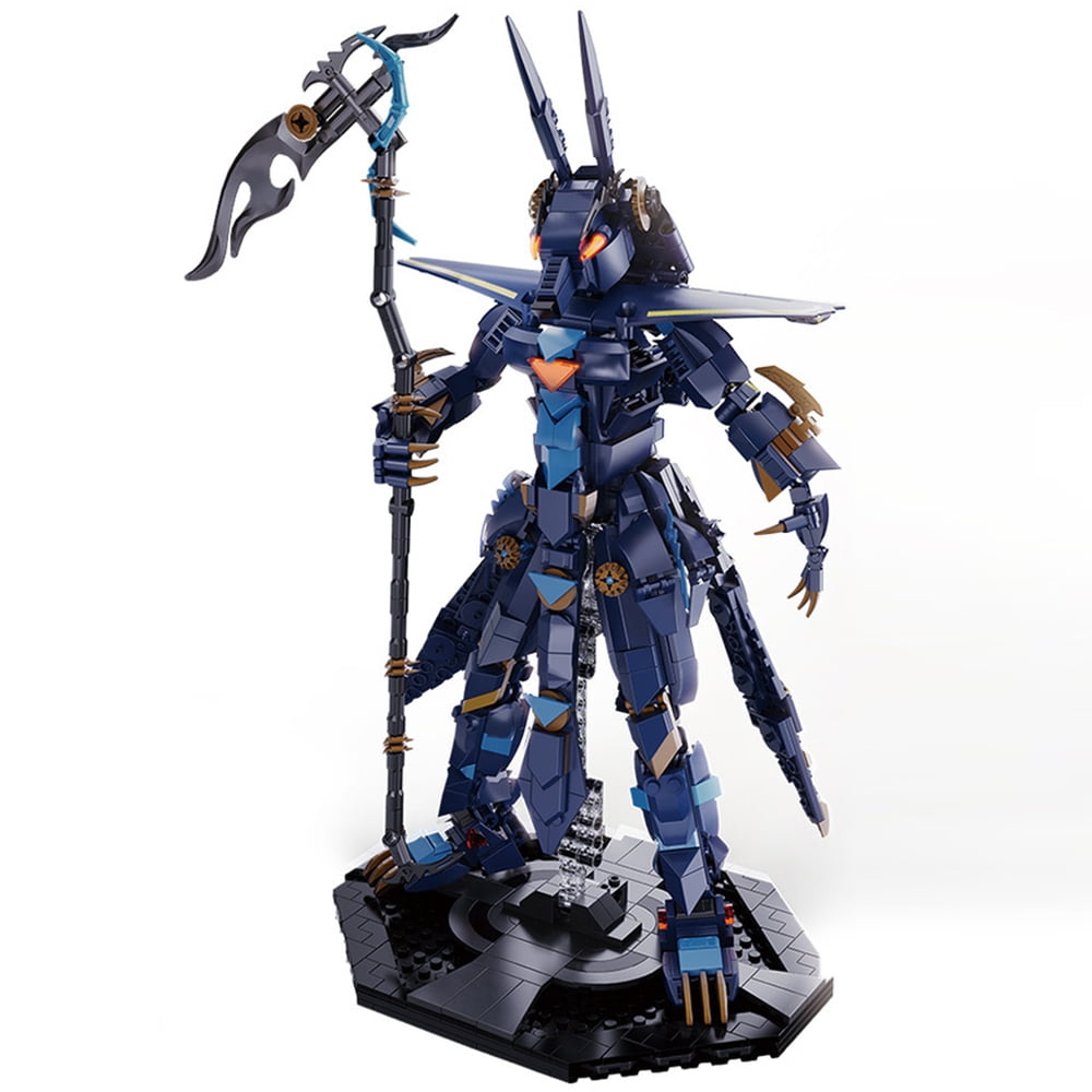 Goirzi 997Pcs Desert Reaper Anubis Building Blocks Set – Egyptian Myth ...
