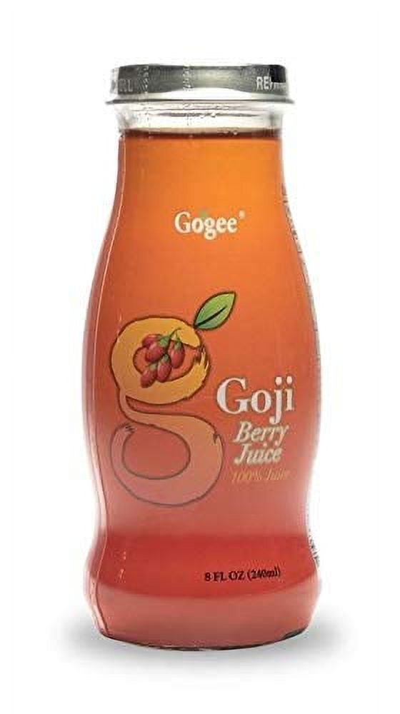 Goji Juice - Pure Natural Fruit Drink with Real Goji Berries and ...