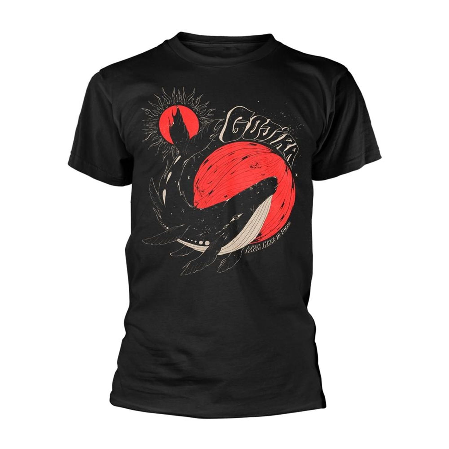 Gojira Adult Whale Sun Moon T-Shirt - Walmart.com
