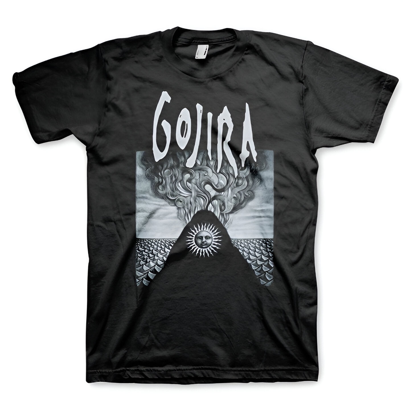 Gojira Men's Elements T-Shirt Black Large | Officially Licensed ...