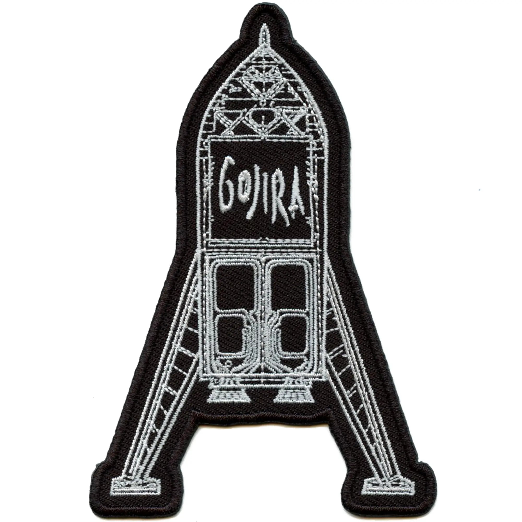 Gojira Rock Music Patch Band Space Shuttle Embroidered Iron On ...