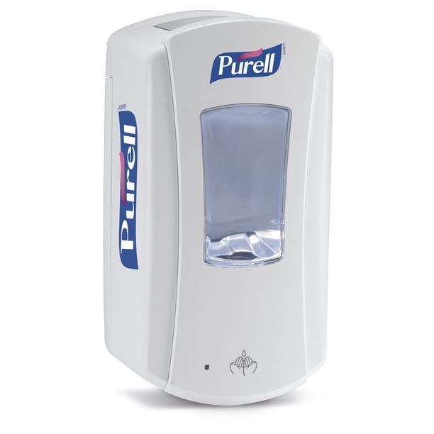 PURELL LTX-12 Touch-Free Dispenser, 1200mL, White - Walmart Business ...