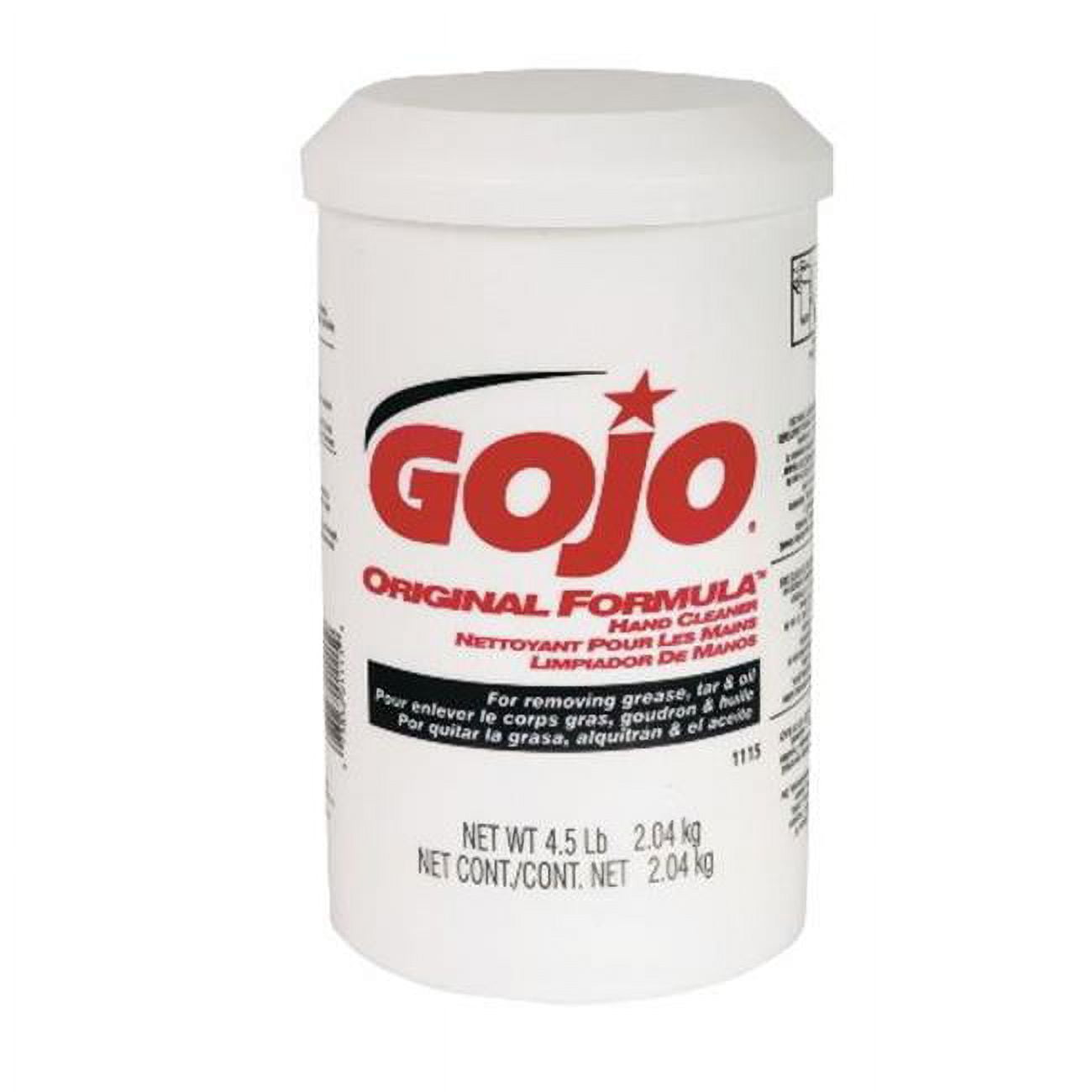 Gojo Industries GOJ 1115 Original Formula Hand Cleaner Cr-me 4.5 Oz ...