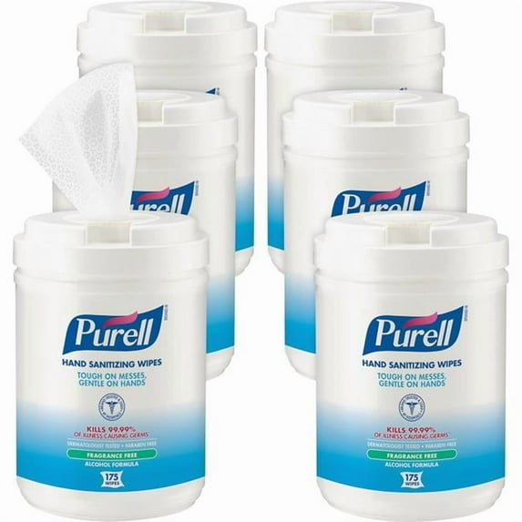 Gojo Industries Purell Alcohol Hand Sanitizing Wipes - Walmart.com