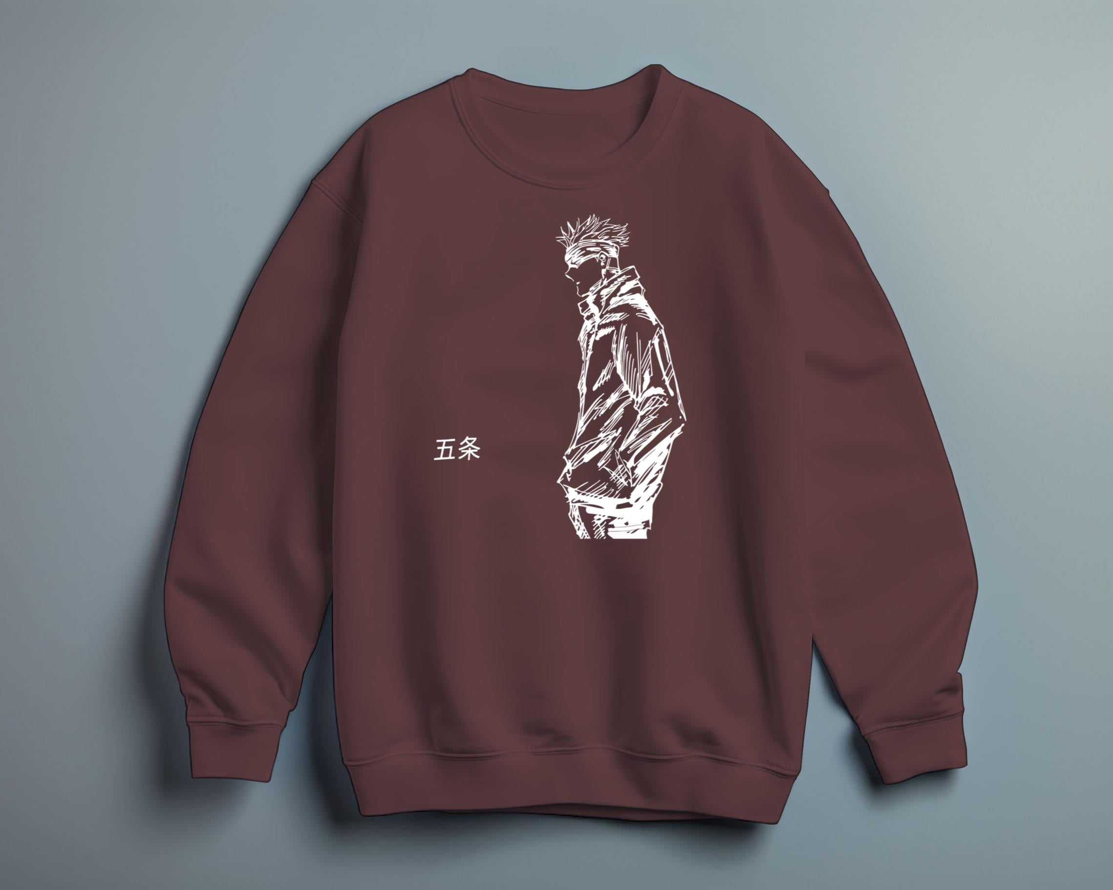 Gojo Inspired Anime Shirt – Vintage Sorcerer Battle Graphic Tee New ...