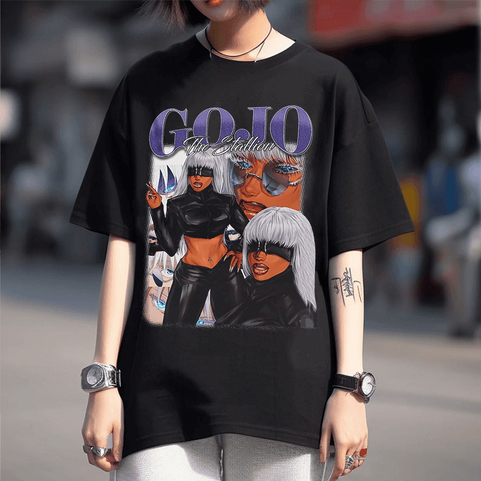Gojo Megan Thee Stallion – Shirt - Walmart.com