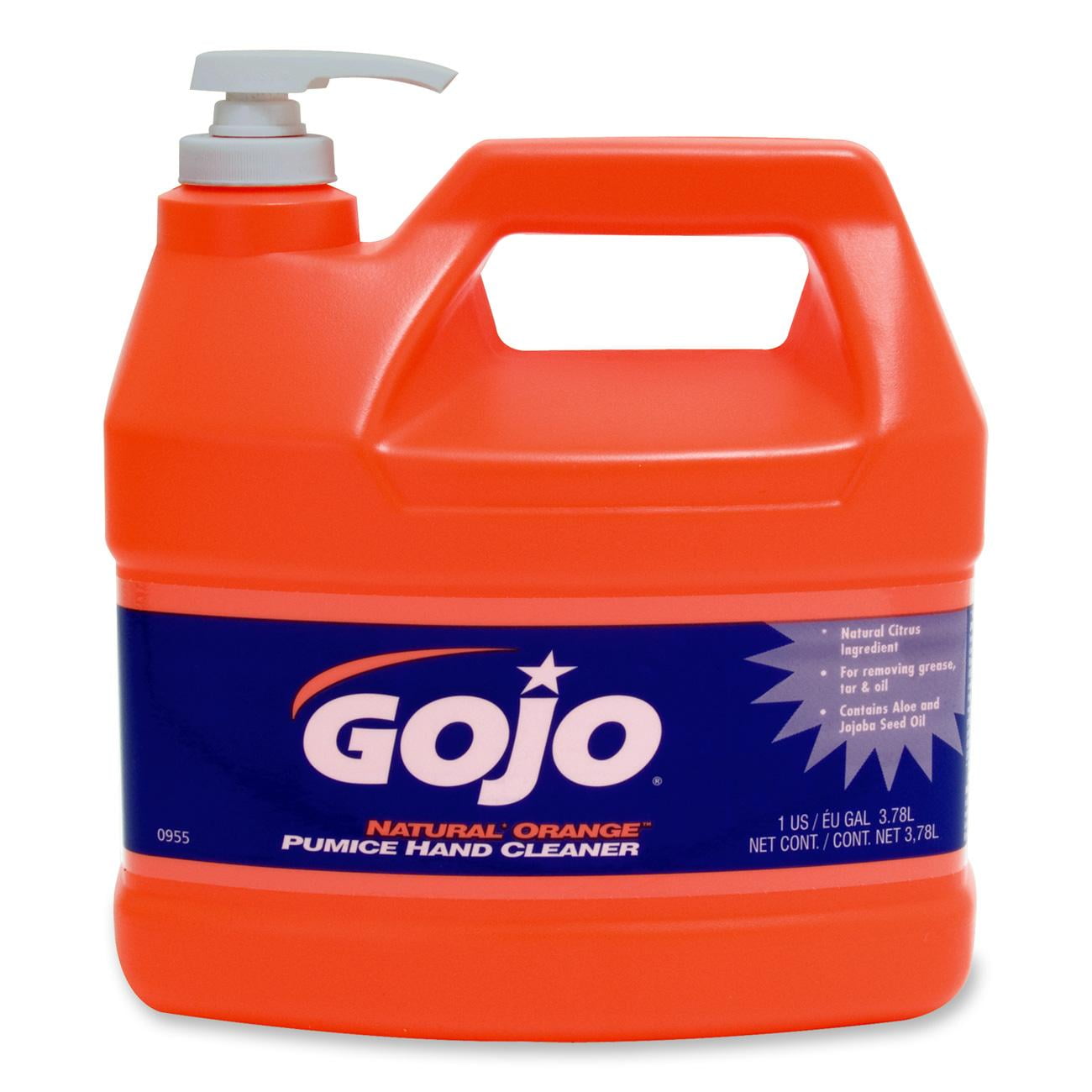 Gojo Natural Orange Pumice Hand Cleaner, Citrus Scent - Walmart ...