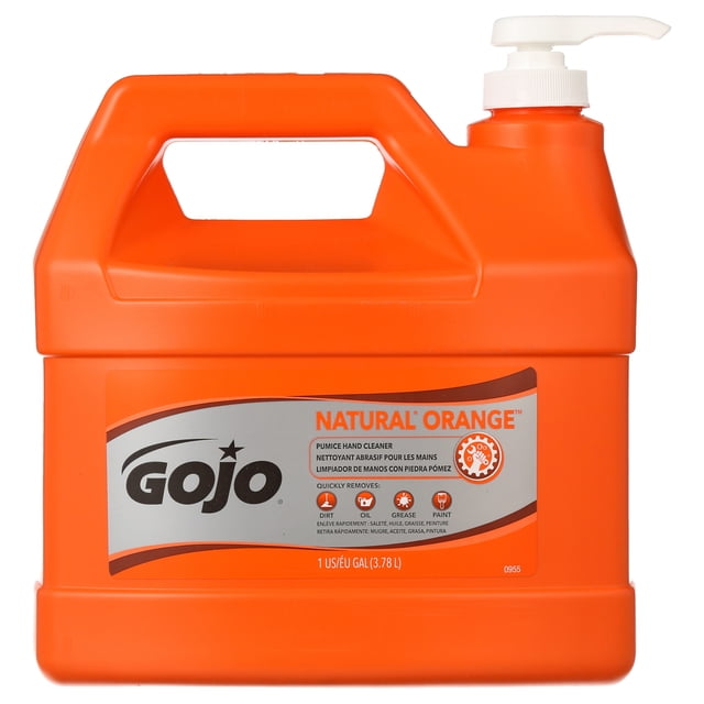 Gojo Natural Orange Pumice Hand Cleaner, Citrus Scent - Walmart ...