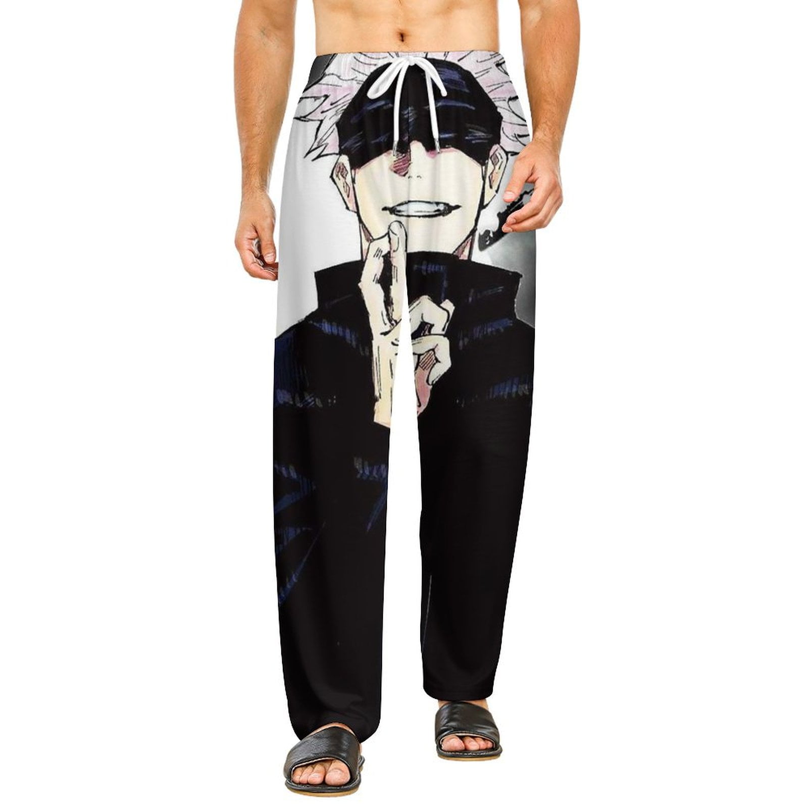 Gojo Satoru Anime Pajama Long Pants Sleepwear Sleep Pants for Teen ...