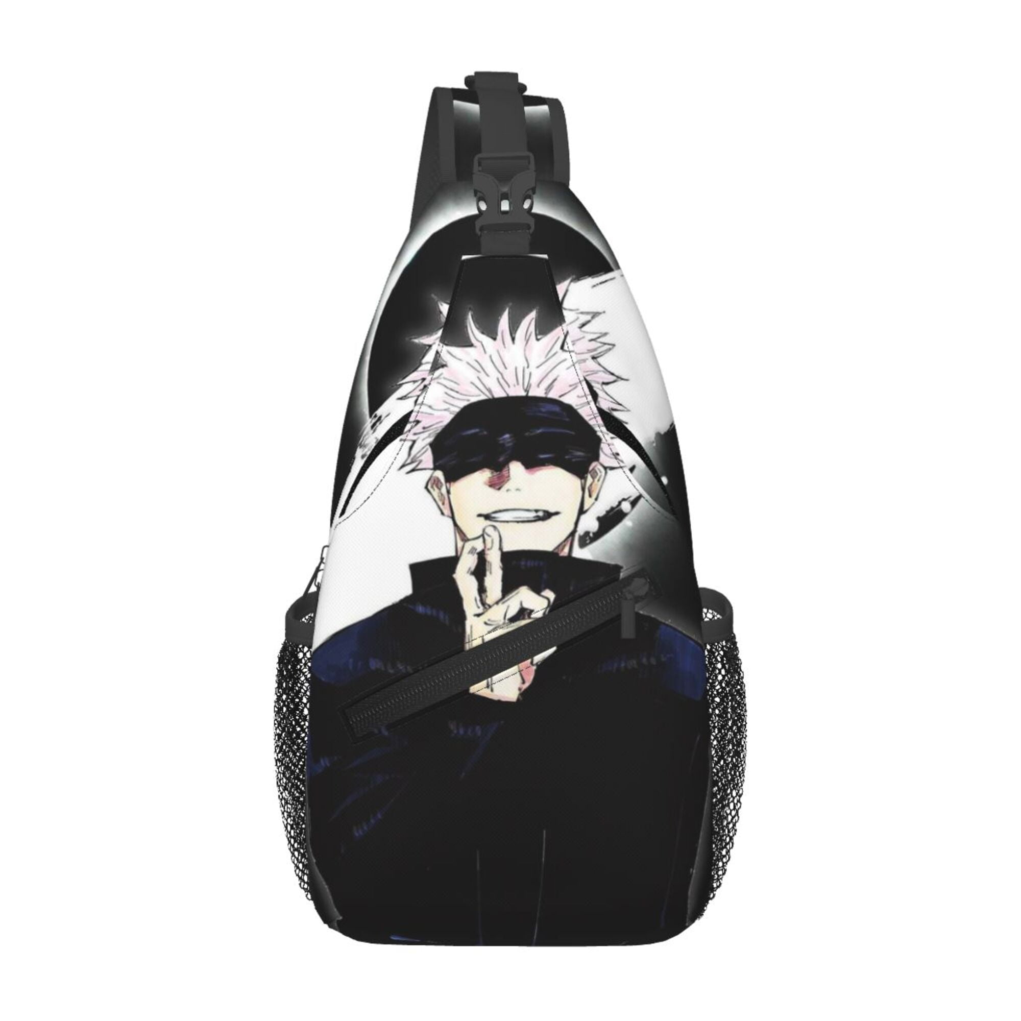 Gojo Satoru Anime Unisex Crossbody Shoulder Bag Backpack Sling Cross ...